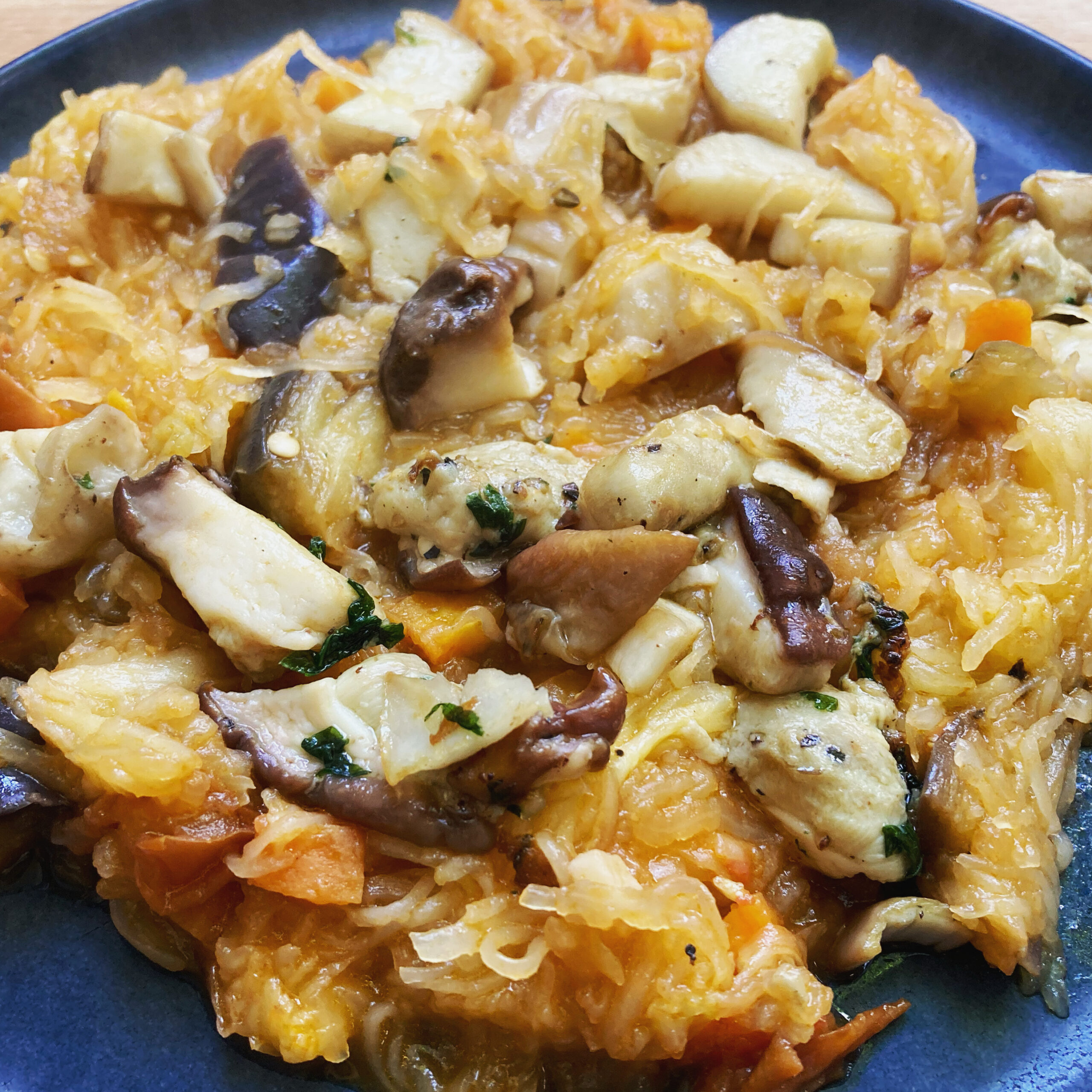 Courge spaghetti aux légumes - Marie's Daily Cooking