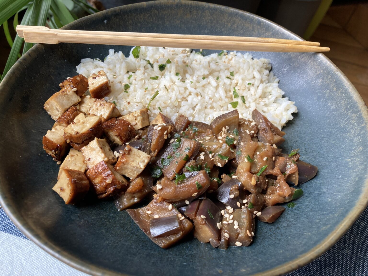 Japanese style eggplant (Nasu Dengaku) - Marie's Daily Cooking