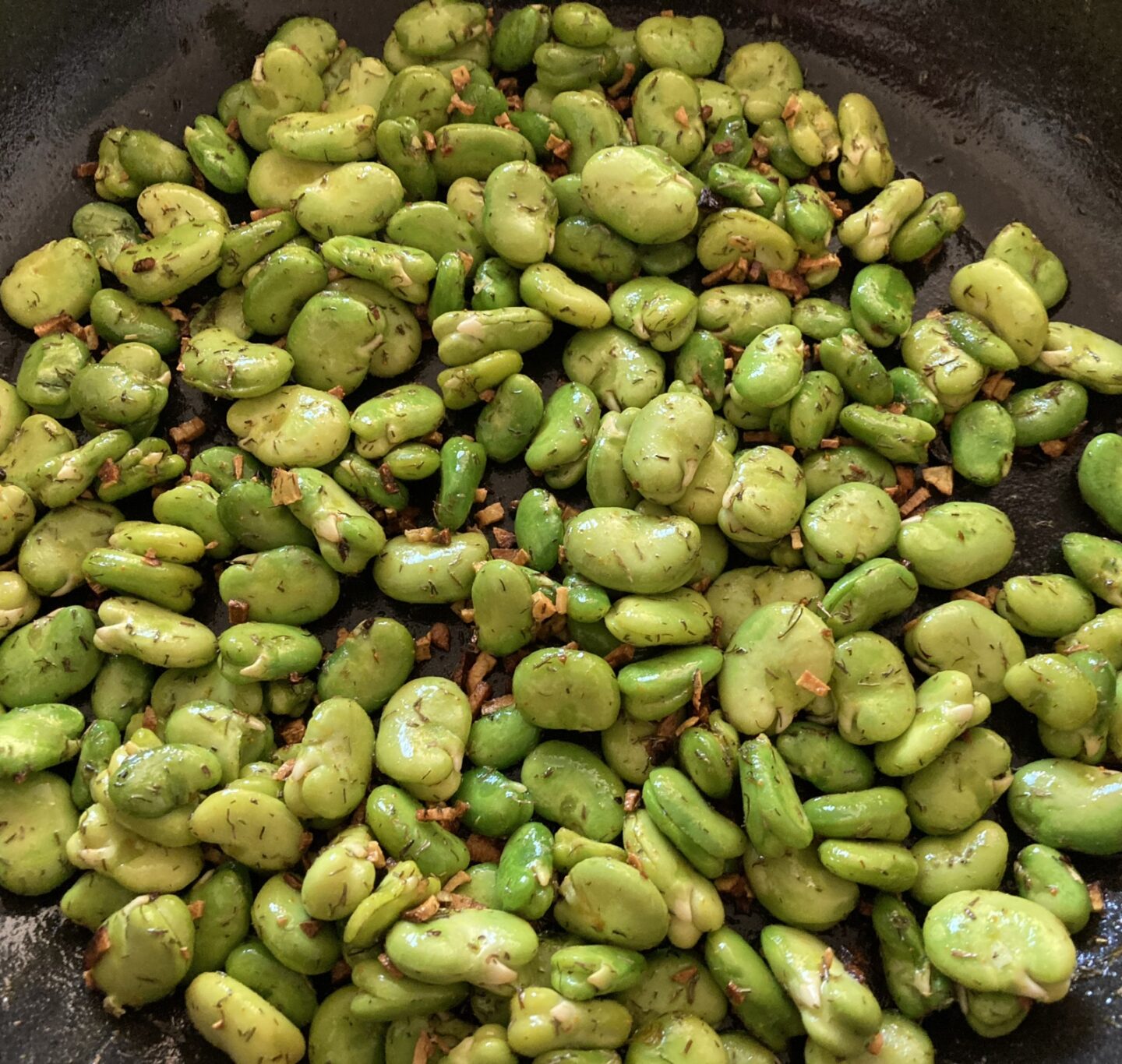 Persian broad beans with dill and eggs (Baghali Ghatogh) - Marie's ...